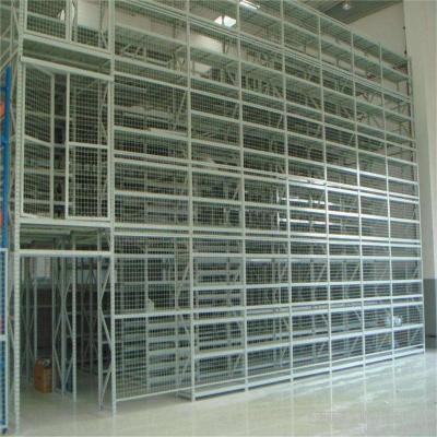 China Powder Coated Q235B Mezzanine Racking OEM Customizable Capacity 300-1500kg/sqm for sale