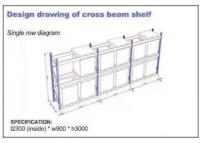 China Double Deep Warehouse Storage System Double Deep Storage Solution with 1000-4000kg Weight Capacity for sale