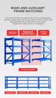 China Warehouse Medium Duty Storage Racks With Adjustable Height And Load Capacity for sale