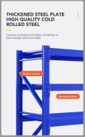 China Customizable Medium Duty Racking Adjustable Features and Corrosion Protection for sale