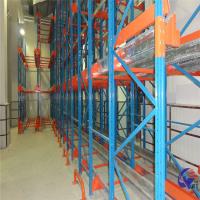 China Remote Control Shuttle Pallet Racking System , Customized Shuttle Radio Racking for sale