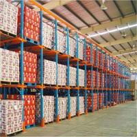 China Customized Steel Q235 Drive in Pallet Racking with Storage Density for sale