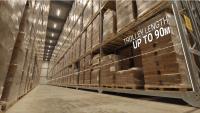 China Heavy Duty Steel Mobile Racking System Customizable Layers with 30000kg/layer Load Capacity for sale