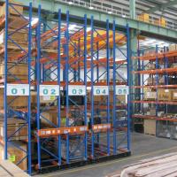 China High Density Mobile Shelving System 15m Height 30000kg/Layer Powder Coating Finish for sale