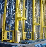 China Automatic Storage Equipment Stacker Crane Heavy Duty Warehouse Shelving Rack Asrs System for sale