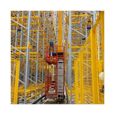 China Common High Density Pallet Rack Stacker Crane For Industrial Warehouse Racking System for sale
