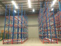 China Customized Size Heavy Duty Warehouse Storage Racks With Post Guardrails for sale
