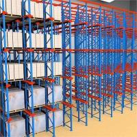 China Customizable Heavy Duty Pallet Type Drive In Warehouse Storage Rack System For Forklift for sale