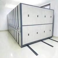 China Q235B Library File Mobile Shelving System , MOVO Mobile Racking Warehouse for sale