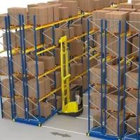 China Customized Electrical Mobile Pallet Racking System For Warehouse Storage for sale