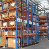 China Q235B Heavy Duty Mobile Racking System Storage Shelving For Warehouse for sale