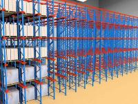 China Heavy Duty Shelf Rack Drive In Pallet Racking System For Certificated Hanger Storage for sale