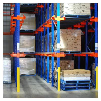 China Customizable Heavy Duty Steel Drive In Racking System With CE ISO Certificate for sale