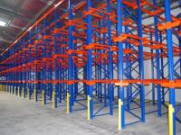 China Industrial Warehouse Storage Drive-in Racking Of Multiple Layers By For Pallet Racking for sale