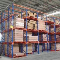 China Customized Design Drive In Pallet Rack System , Warehouse Storage Racks for sale