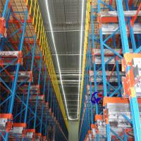 China Adjustable Pallet Shuttle Racking System for Heavy Duty Load 1000-1500kg Capacity for sale