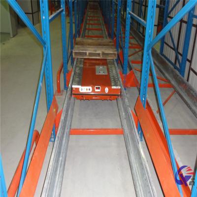 China Revolutionize Space Management with High Density Storage Radio Shuttle Pallet Racking for sale