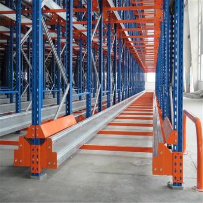 China Steel Automated Pallet Shuttle Racking System For Industry Warehouse Storage for sale