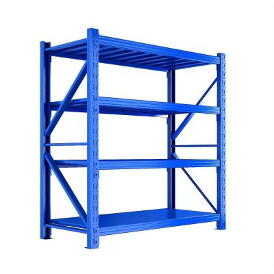 China Metal Warehouse Medium Duty Racking Steel Pallet Racking for sale
