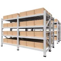 China Metal Warehouse Medium Duty Racking Steel Pallet Racking for sale