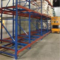 China Common Steel Shelving Warehouse Storage Push Back Pallet Racking From For Common for sale