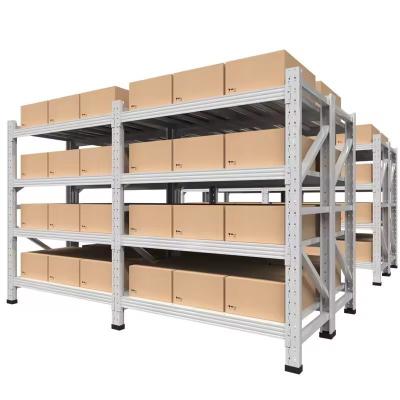 China Customizable Steel Medium Duty Racking For Warehouse Storage  0.35mm Thickness for sale