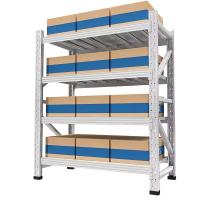 China Customizable Steel Medium Duty Racking For Warehouse Storage  0.35mm Thickness for sale
