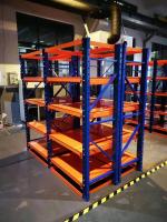 China Powder Coating Steel Drawer Type Mould Rack for Warehouse 100.000kg Package Gross Weight for sale
