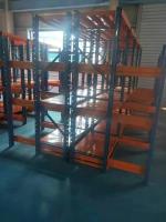 China Drawer Type Structure Metal Mould Racking Storage With Crane And Hoist for sale
