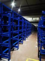 China Drawer Type Structure Metal Mould Racking Storage With Crane And Hoist for sale