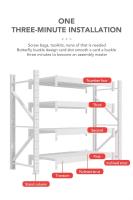 China Medium Duty Racking Industrial Shelving For Racking Systems Warehouse Storage for sale
