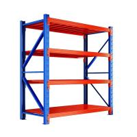 China Rack Structure Galvanized Adjustable Longspan Medium Duty Warehouse Storage Shelving for sale