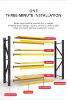 China Light Duty Industrial Steel Storage Shelves Units , Warehouse Storage Racks Adjustable for sale