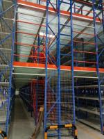 China P001 Industrial Steel Platform Storage Racks With Customized Adjustable Shelving for sale