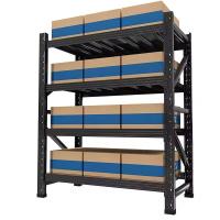 China Closed Open Medium Duty Customized Steel Long Span Rack with Anti-Rust Powder Coating for sale