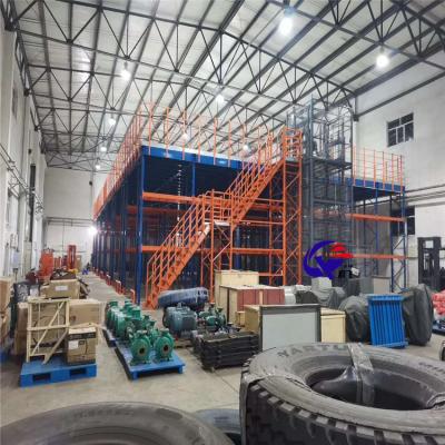 China Industry Heavy Duty Mezzanine Floor Multi Level Racking with Height 5-15m for sale