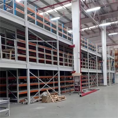 China Q235 Raw Material Industrial Mezzanine Floors For Heavy Duty Steel Platform for sale