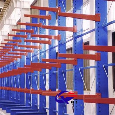 China Double Single Side Cantilever Warehouse Racking Heavy Duty For Long Items for sale