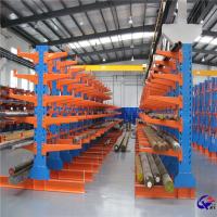 China Double Single Side Cantilever Warehouse Racking Heavy Duty For Long Items for sale