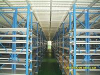 China Powder Coating Mezzanine Racking System ,  Warehouse Storage Mezzanine Platform for sale