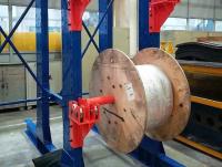 China Customized Steel Cantilever Racking For Cable Roll Drum Storage In Warehouse for sale