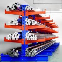 China CR 004 Heavy Duty Single/Double Side Cantilever Racking System for Industrial Warehouse for sale