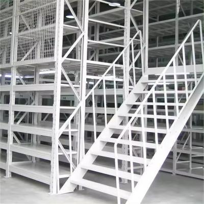 China 5-15m Height Steel Mezzanine Floor Racking System For Customizable Storage Solutions for sale
