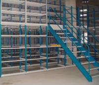 China 2 Floors Mezzanine Racking System , Industrial Storage Mezzanine Platforms for sale