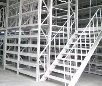 China 2 Floors Mezzanine Racking System , Industrial Storage Mezzanine Platforms for sale