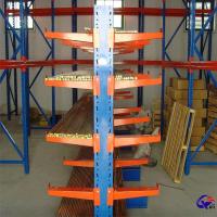 China Heavy Load Steel Storage Systems Cantilever Warehouse Racking With Adjustable Level for sale