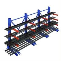 China Powder Coating Customization Heavy Duty Cantilever Racks With Single / Double Side for sale