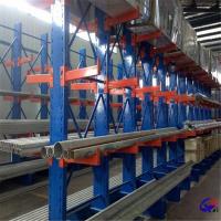 China Customizable Adjustable Cantilever Steel Rack For Heavy Duty Storage ISO Certified for sale