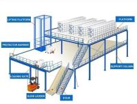China Mezzanine Floor Raised Storage Platform Customized Design for sale