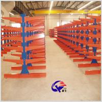 China Double Sided Heavy Duty Cantilever Storage Racks , Industrial Cantilever Shelving for sale
